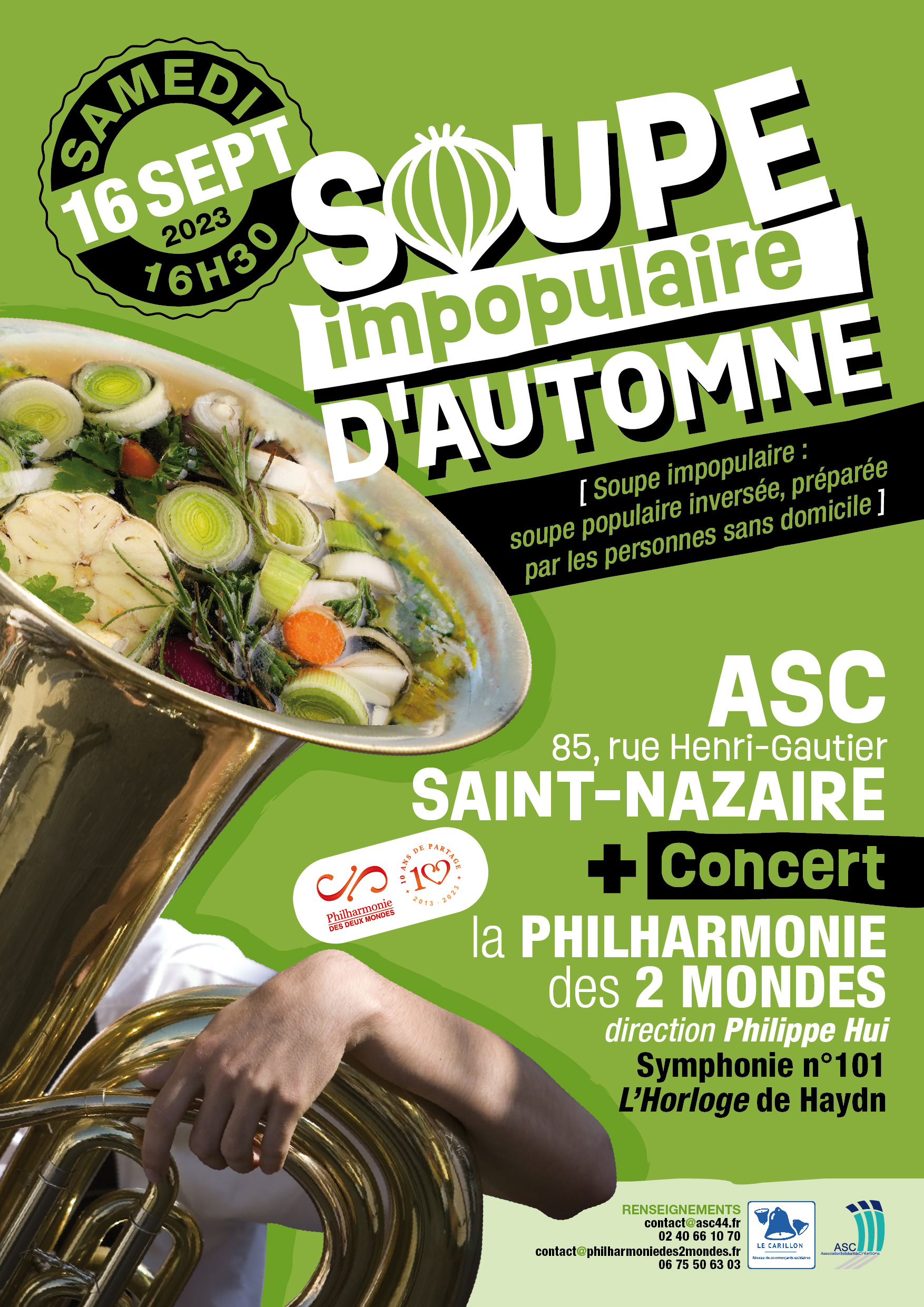 BAT Affiche Soupe impopulaire – La Philharmonie des Deux Mondes